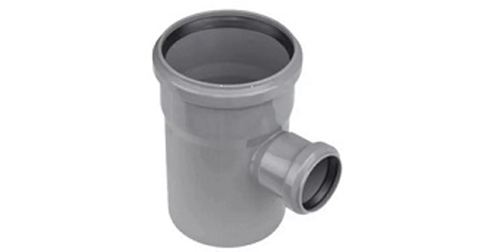 PVC lefolyó szűkített T-idom 110-50 mm (110-50-90°) | Szerelvényvilág Webáruház ...